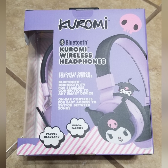 Sanrio | Headphones | Sanrio Kuromi Character Bluetooth Headphones W ...